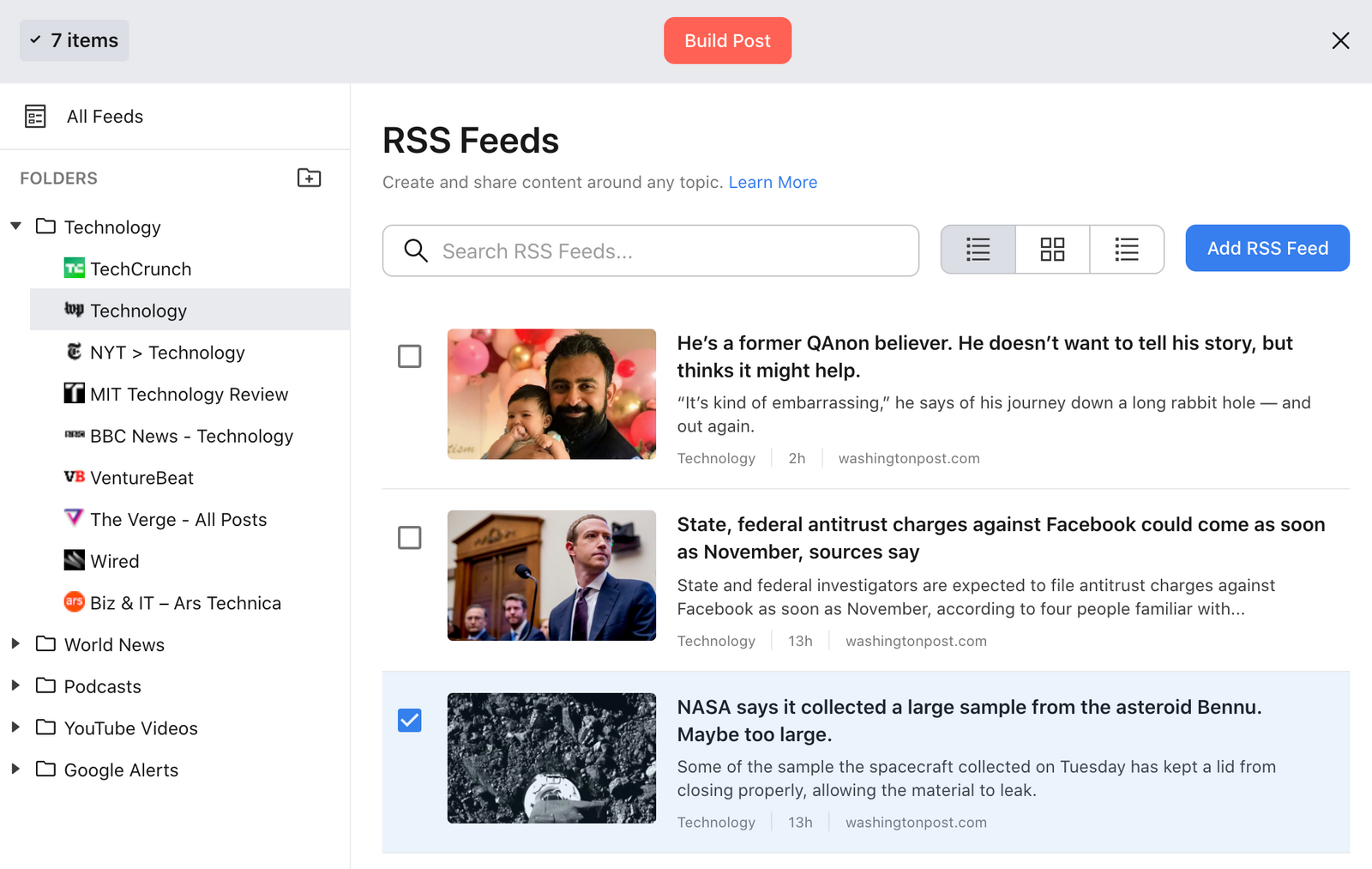 elink.io | RSS Feed Reader to Create News Feeds